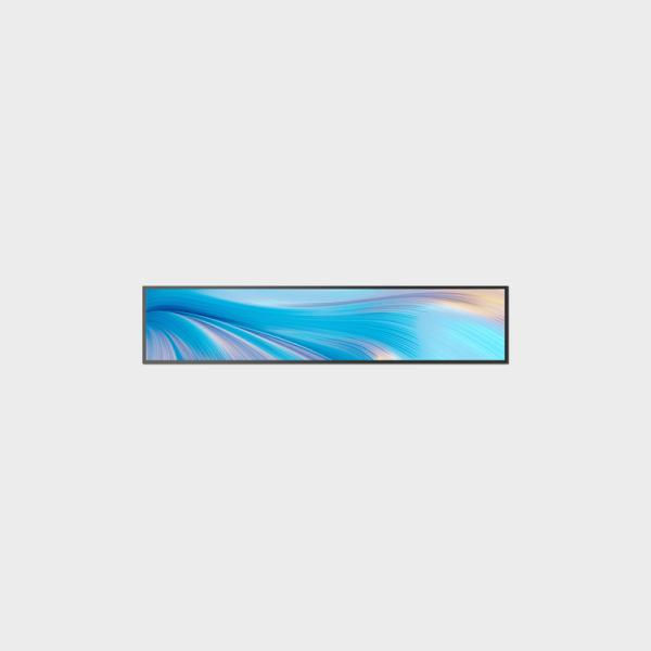 Quality 43 Inch Bar Type LCD Display 1920*360 LVDS 2000 Nits Display For Taxi for sale