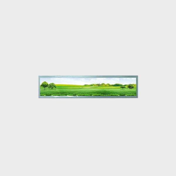 Quality 19.1 Inch Bar Type Bus Advertising Display 1920*340 LVDS 700nits for sale