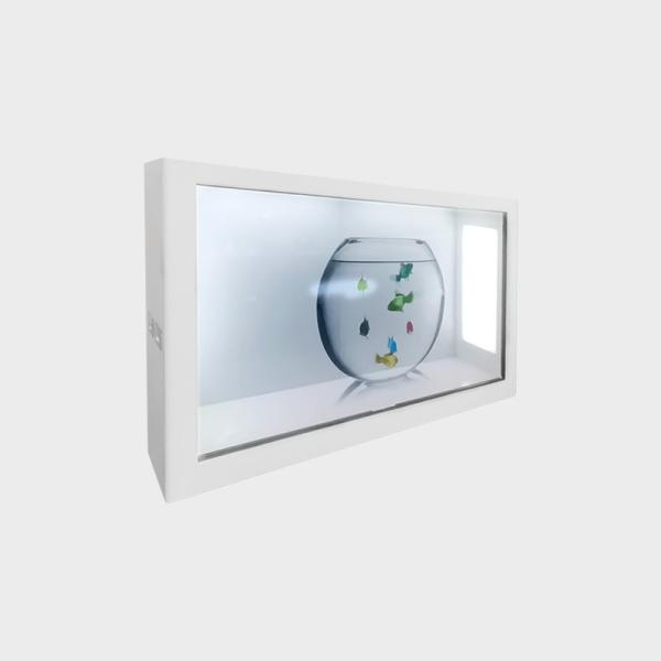 Quality 90 Inch Transparent LCD Screen Display 1920*1080 Transparent Display Screen for sale