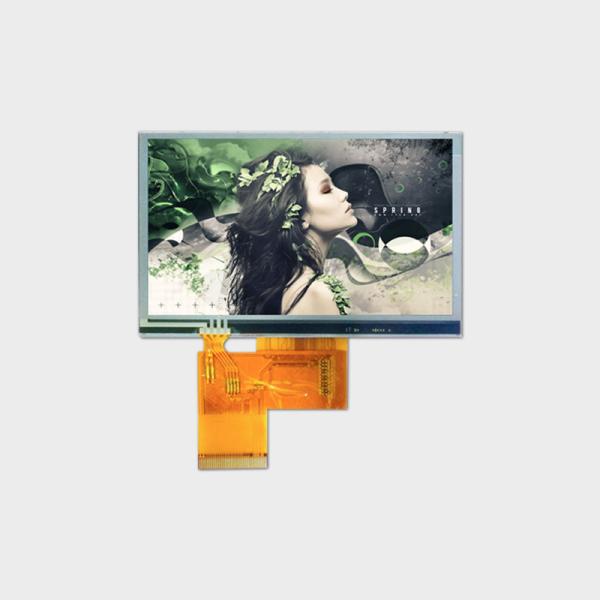 Quality Instrument 4.3 Inch LCD Display 480*272 RGB 400 Nits Screen for sale