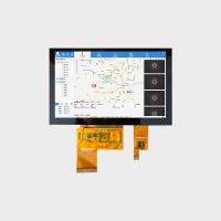 Quality 5.0 Inch Medium And Small LCD Display 800×480 RGB 500 Nits Display With Touch for sale