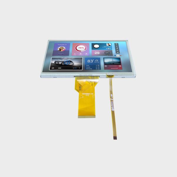 Quality 7.0 Inch Medium And Small LCD Display 800×480 RGB 250 Nits Screen for sale