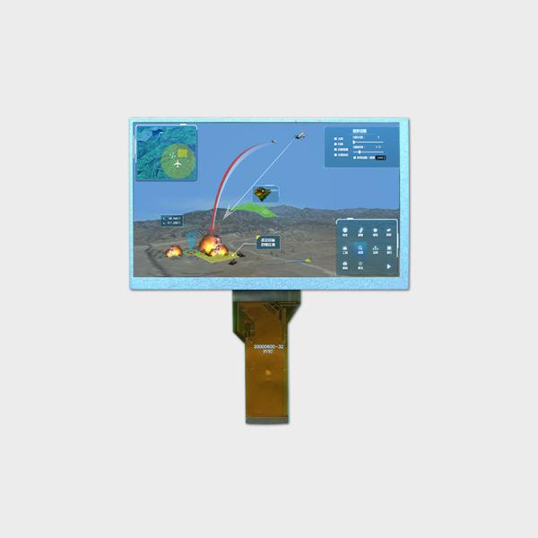 Quality 7.0 Inch Medium And Small LCD Screen 800×480 RGB 1000 Nits Display for sale