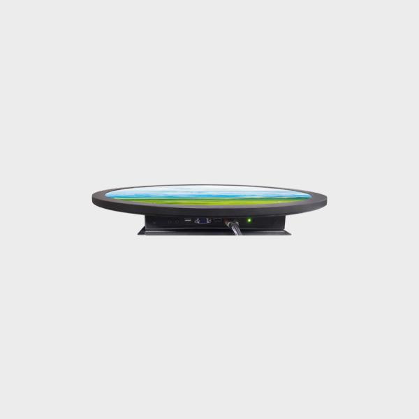 Quality 23.6 Inch Round LCD Display Screen 848*848 700nits Android Advertising Machine for sale