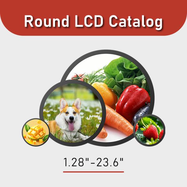 Quality Round LCD Display From 1.28