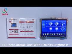 12.1 inch hoog helder LCD-scherm 1024*768 LVDS 1000 Nits voor busstation