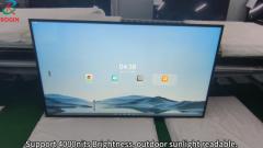 75 Inch High Brightness LCD Display 3840*2160 V-By-One 4000 Nits Display