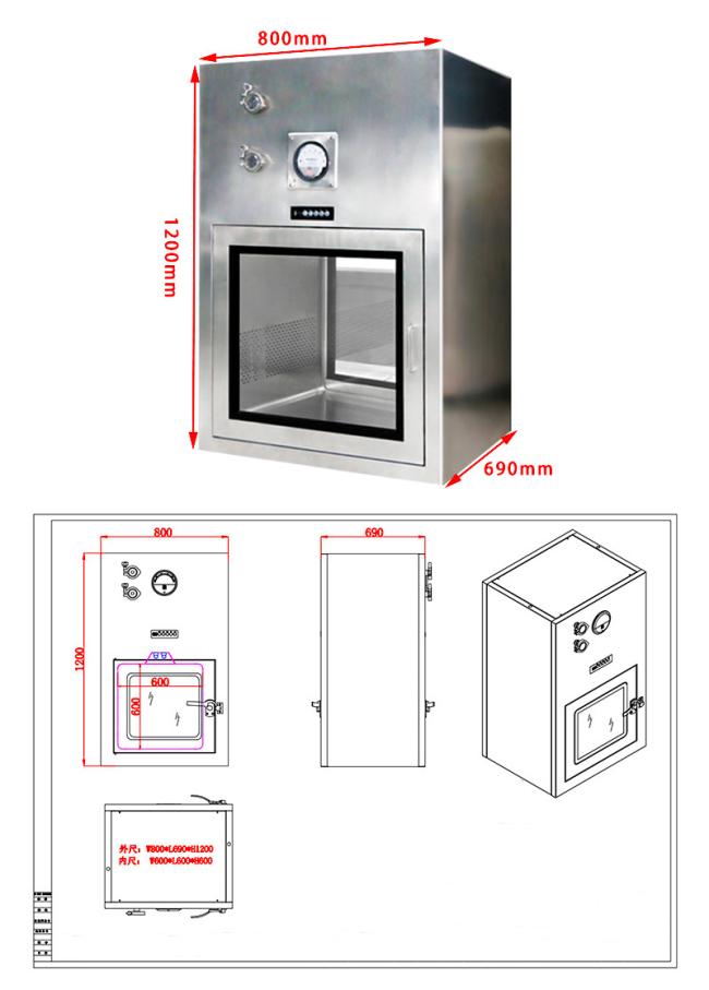 Technical specifications diagram