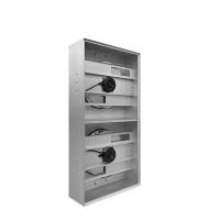 China Customizable Airflow Patterns Stainless Steel Construction Low Noise Operation Fan Filter Unit (FFU) for Cleanroom for sale
