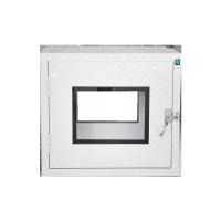 China Customized Dynamic GMP Electronic Interlocking Clean Room Pass Box for Laboratory Transfer Window for sale