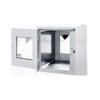 China Customizable Stainless Steel Laminar Flow Pass Box with Mechanical Interlock for Clean Rooms for sale