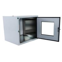 China Customized Lab Static Clean Room Pass Box with Internal Arc Treatment and Seamless Connection for sale