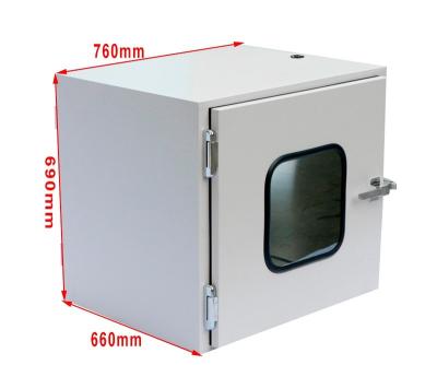 China Lab Static Clean Room Pass Box Mechanical Interlocking OEM / ODM Acceptable for sale