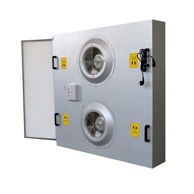 China Air Conditioning Equipment Fan Filter Unit Double Fan Purification Filter Unit 4 × 4 Size Fan Pharmaceutical Industry for sale