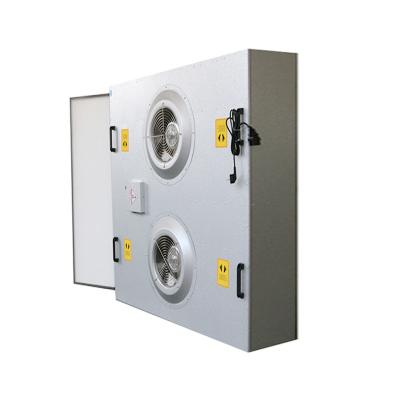 China Air Conditioning Equipment Fan Filter Unit Double Fan Purification Filter Unit 4 × 4 Size Fan Pharmaceutical Industry for sale