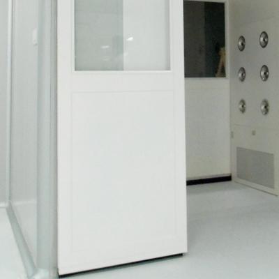 China Industrial Goods Air Shower with Auto Sliding Doors | 1500W Fan, 0.3µm HEPA Filter | Dust-Free Transfer for sale