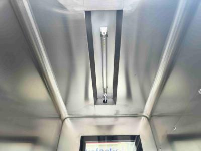 China Caja de pases de tres capas mecánicamente interconectadas con esterilización UV ultra segura en venta