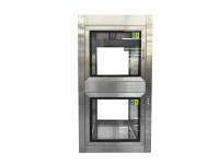 China Double-Door Electronic Interlock Pass Box | Cleanroom Contamination Control Solution for sale
