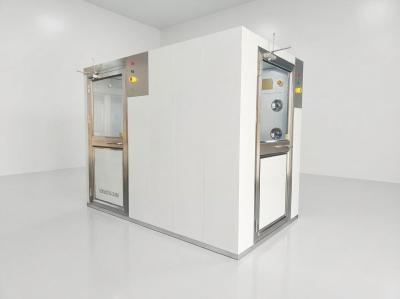 China Corner Air Shower with Sole Cleaning Function | Cleanroom Entry Portal for sale