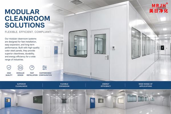 Quality Customized Modular Clean Room Workstation with HEPA Fan Filter Units and ISO5~ISO9 Compliance for sale