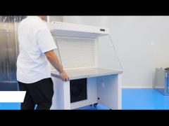 Op maat gemaakte laminaire stroomafdekking SUS 304 Eenrichtingsstroomafdekking Klasse 100 - 10000