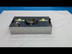 Static Pressure Control FFU Cleanroom 201 304 SS Fan Filter Unit Hepa For Medical