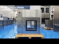 Explosion-Proof Laminar Flow Transfer Window | 99.999% Purification | Hazardous Material Pass-Through for Chemical, Pharma & GMP Cleanrooms