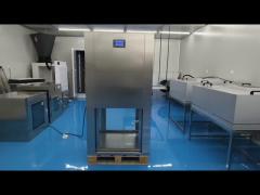 Porta a sollevamento verticale a flusso laminare | Filtro HEPA H14 | Acciaio inossidabile SUS304