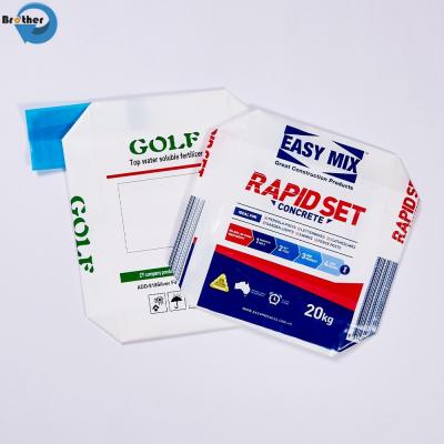 中国 20 KG LDPE FFS Bag For Water Soluble Fertilizer Packaging Bag 販売のため