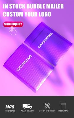 Cina New Customized Wholesale Halloween Decorative 10 X 13 Self Sealing Shipping Pink Padded Bubble Pack Mailers For Jewelry in vendita