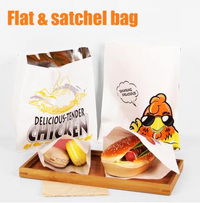 Cina BBQ Kebab Hot Dog Chicken Food Paper Packaging Paper Bags Foil Lined Carry Doner Kebab in vendita