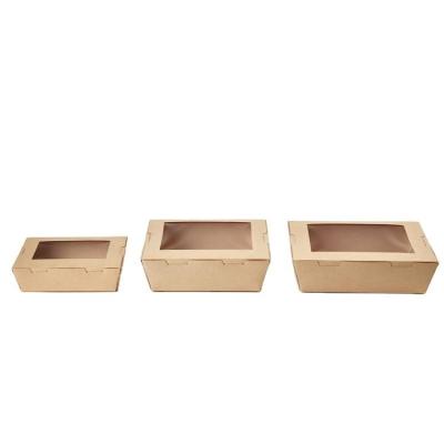 Cina Manufacturer Custom Food Grade Disposable Food Packaging Boxes Container Fast Food Packaging in vendita