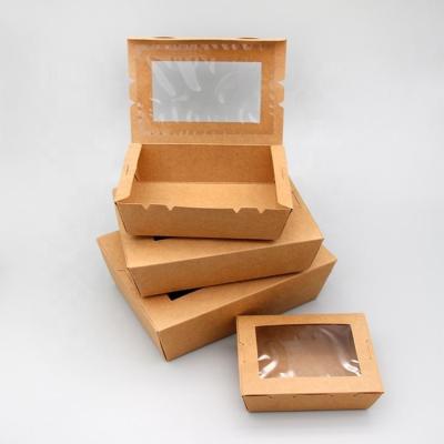 Cina #4 High quality Food Takeaway Packaging Takeout Box Paper Lunch Box Disposable Fast Food Packaging Boxes in vendita