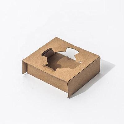Cina Pulp cup holder coffee paper cup tray 4 cup paper cardboard tray holder carrier in vendita