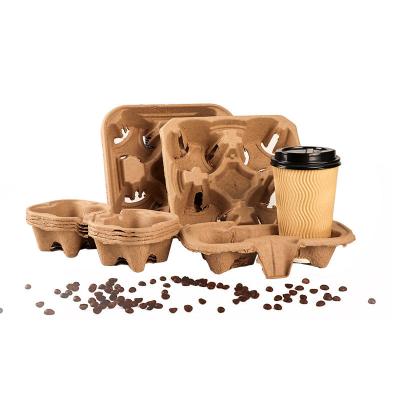 Cina Wholesale printed logo OEM advertising biodegradable custom sleeve paper coffee cup with lid in vendita