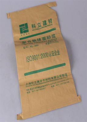 Cina sacchi di carta di 50kg Multiwall/sacchi di carta kraft Bianchi per l'imballaggio di titanio del pigmento in vendita