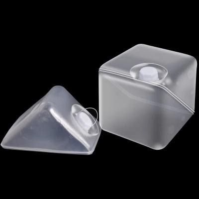 China Good Seal No Leak Transparent LDPE Storage Containers Foldable Plastic Cubitainer Without Handle Plastic Packaging for sale