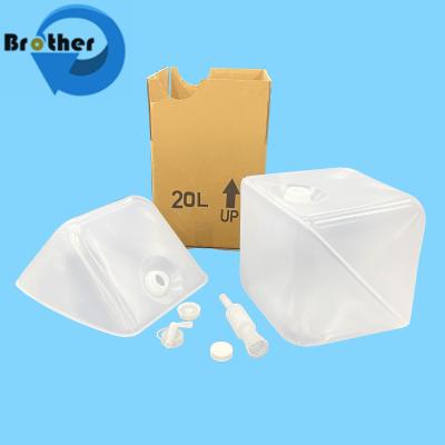 China Soft Collapsible Container Adblue Packaging 5L 10L 20L Cubitainer for sale