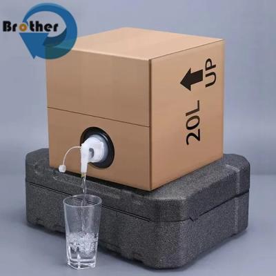 China Wholesale Products Empty Drums with Handle for Sale, 5 Gallon Soft Plastic Bucket Collapsible Cubitainer for sale