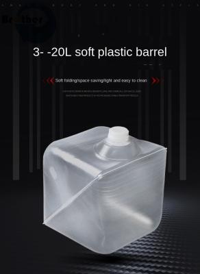 China 25L Soft Cubitainer with Large Opening for Food Pickled Lotus Root Slices Pickle for sale