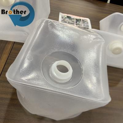 China BPA Free Aseptic 18L Sake Soy Sauce Cubitainer Liquid Packaging Bag in Box for sale