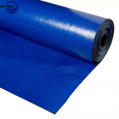 China PE Plastic Sheet Tarpaulin A5 China A12 Korea 2 X 100 M Blue Tarpaulin Fabric Roll Weaved Terpal Plastik Korea for sale