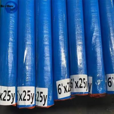 China PE Tarpaulin 100% Waterproof High Quality Truck Cover Cargo Cover Hot Selling Tarpaulins Roll for sale