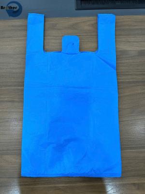 China Hot Sale Custom Wholesale T Shirt Bag Roll Cheap Environmental Plastic T-Shirt Bag for sale