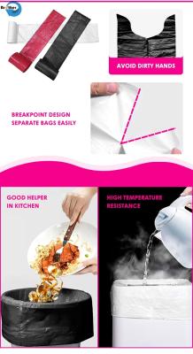 China Heavy Duty Compostable Biodegradable Garbage Bag with Printing for sale