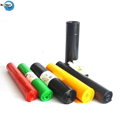China Wholesale HDPE Disposable Plastic Garbage Bag on Roll Color Customized Size Customized for sale