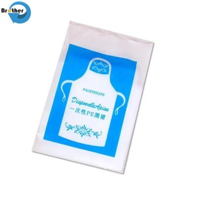 China Hot Sales Wholesale Personal Protection New Clear Plastic Waterproof Disposable Aprons Cleaning Disposable PE Apron for sale