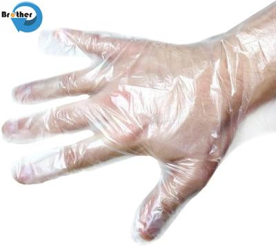 China Disposable PVC Gloves for Ladies Handmade PE Material for Household Use Wholesale Disposable Hand Gloves for sale