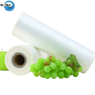 China Wholesale Customized Printing or Clear Biodegradable Produce Bags with Paper Core in Supermarket for sale