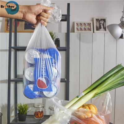 China Supermarket Customize Plastic HDPE Produce Bag Roll for sale